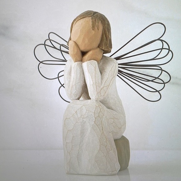 Accents | New In Box Willow Tree Angel Of Caring Figurine Always There ...